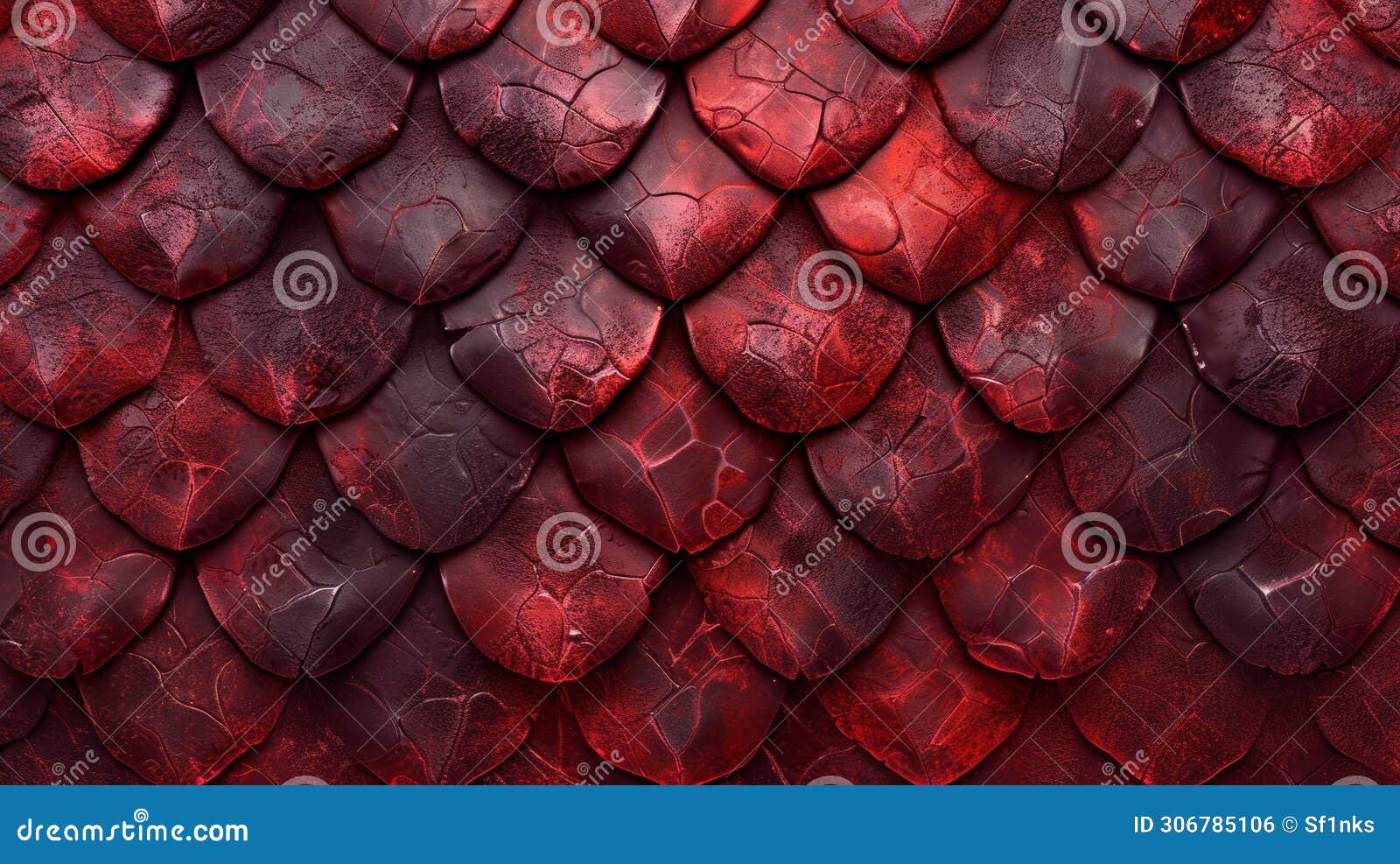 Red Dragon Scale Pattern Close-up - Luxury Background Texture for ...