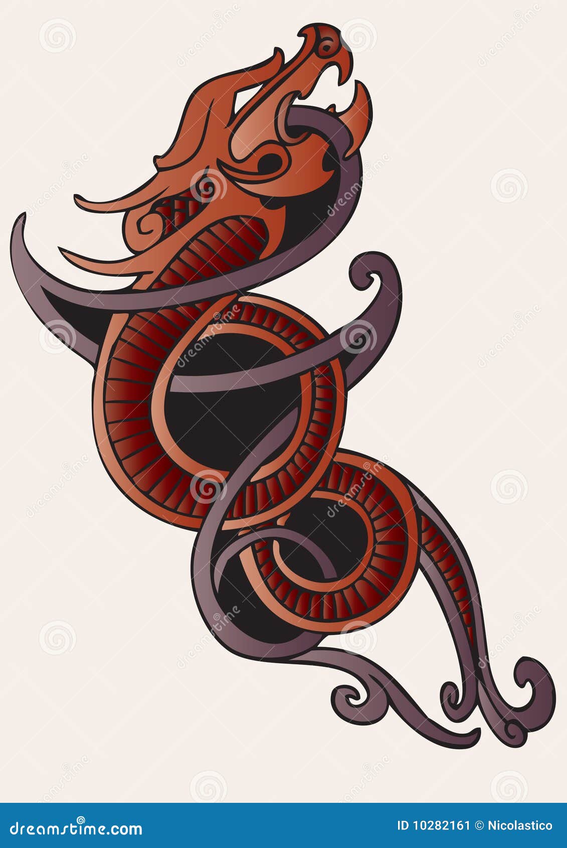 Red Dragon Arm Tattoos