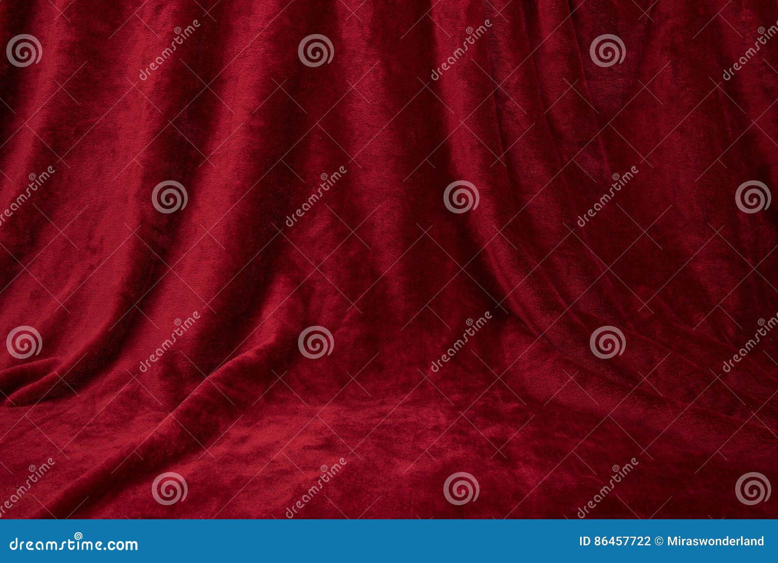 Red draped velvet cloth stock photo. Image of texture - 86457722