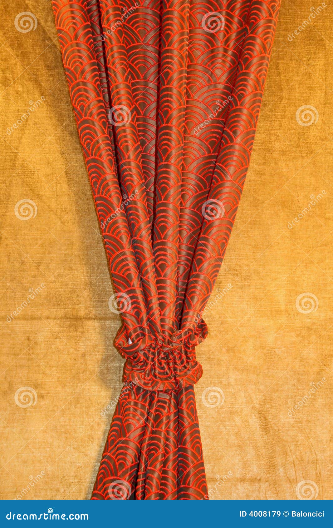 Red drapery stock image. Image of shadow, encore, fabric - 4008179