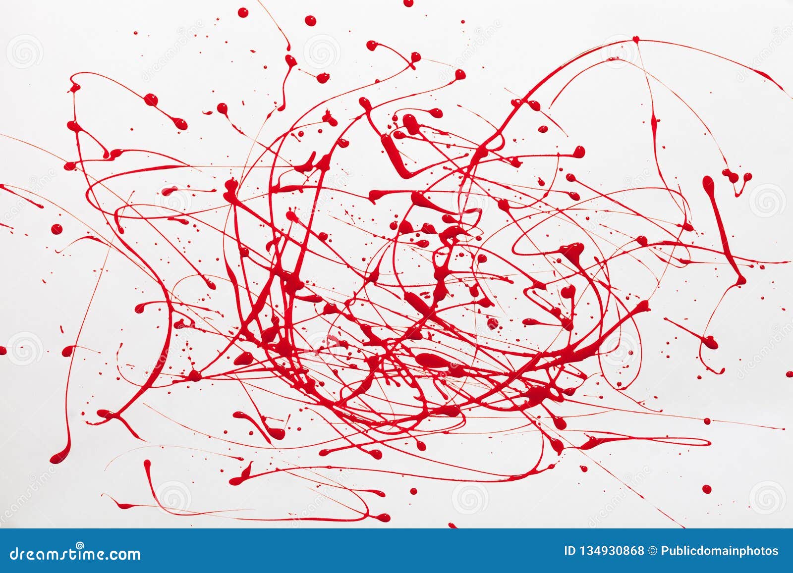 Red, Drawing, Design, Art Picture. Image: 134930868