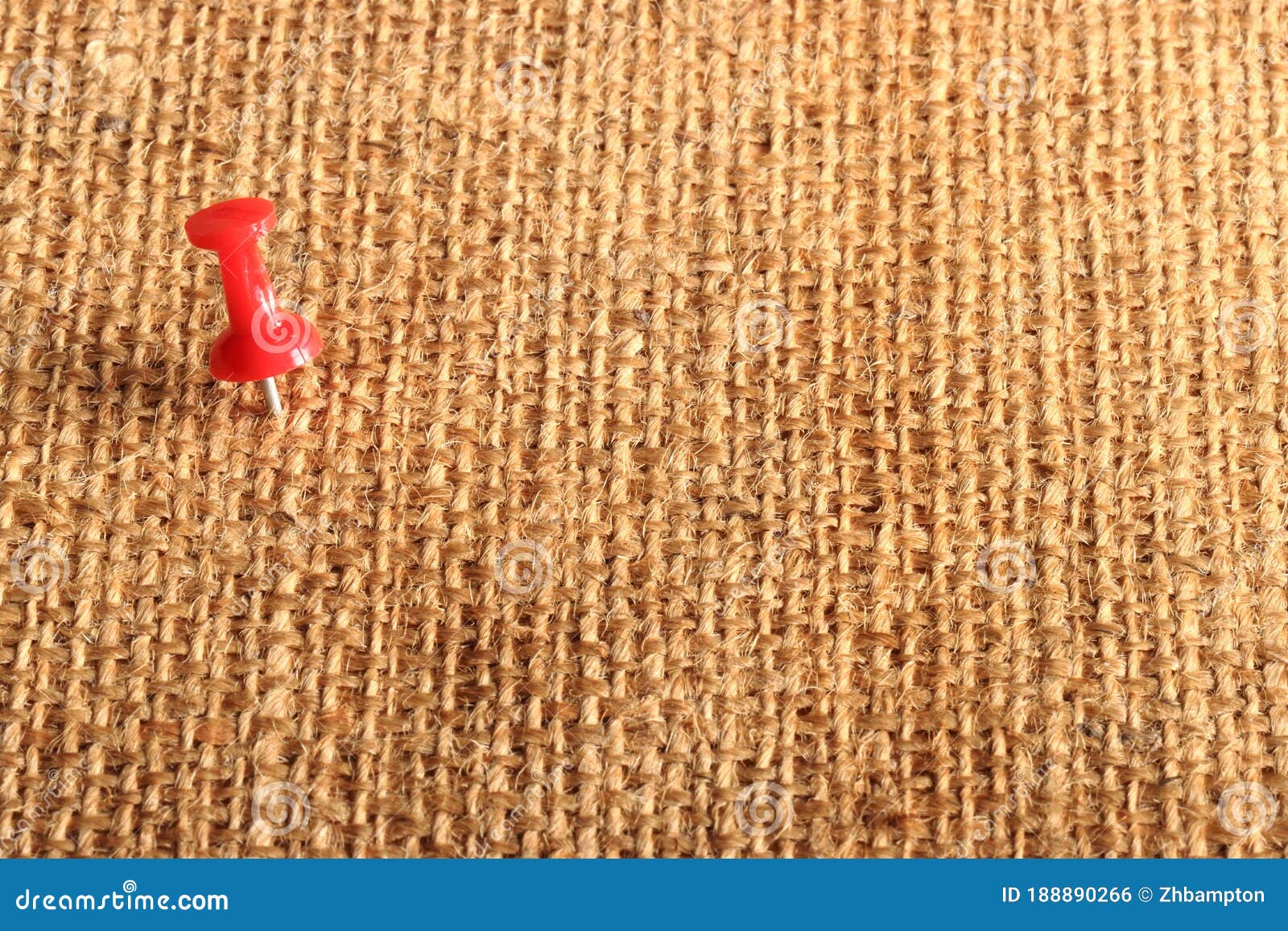 Red Drawing Pin on Pinboard Stock Photo - Image of exhibition, card ...