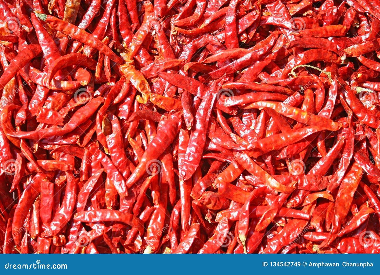 Red Chilli Background, Red Already Dried Chilies Stock Photo ...