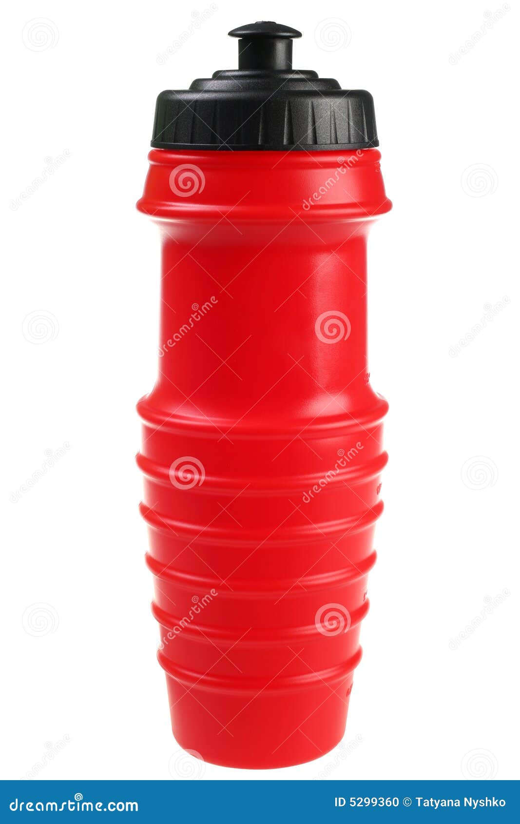 Red drinking bottle stock photo. Image of drinking, individual - 5299360