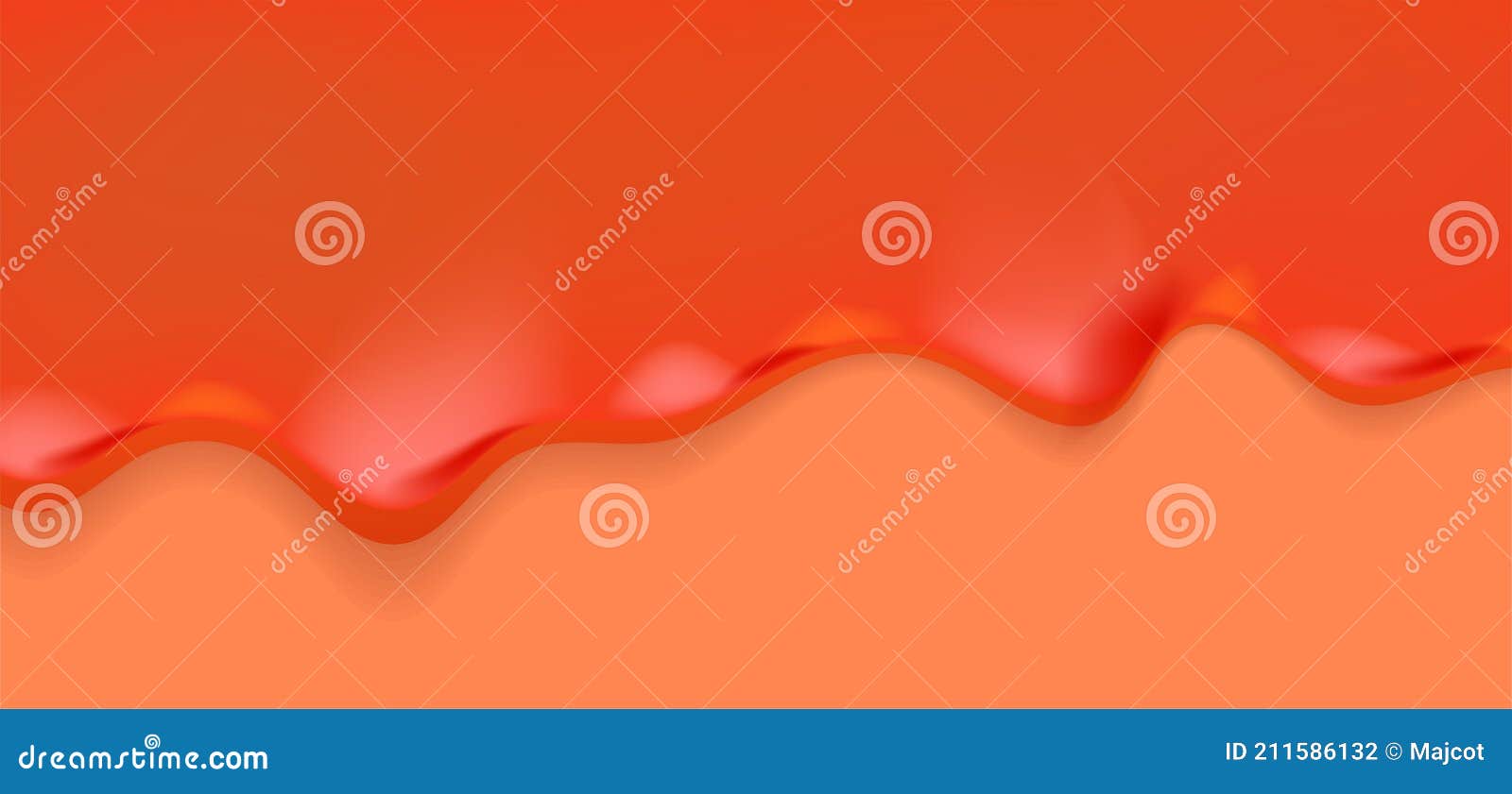 Red dripping slime pattern stock vector. Illustration of abstract ...