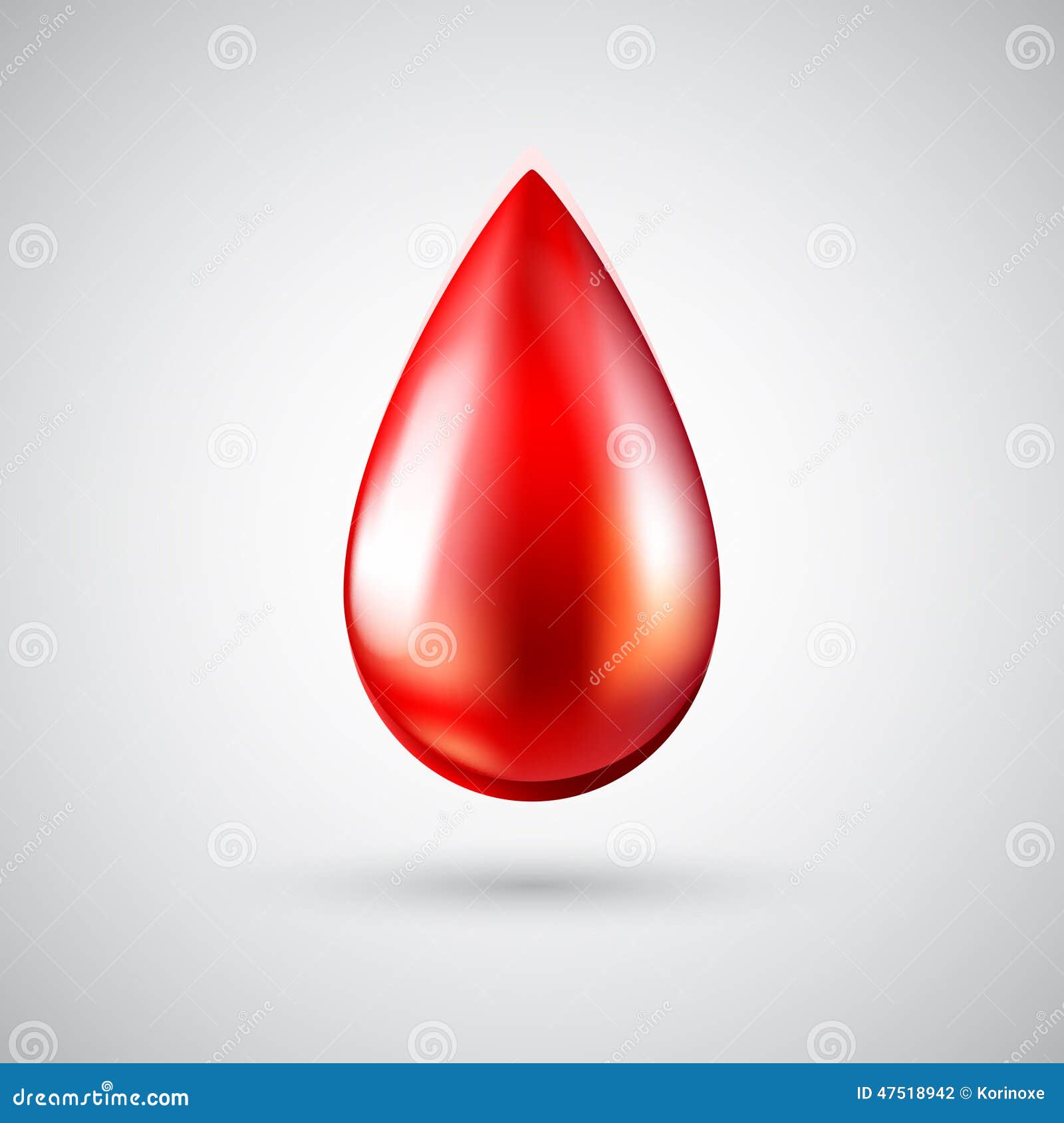 Red drop stock vector. Illustration of life, icon, decoration - 47518942