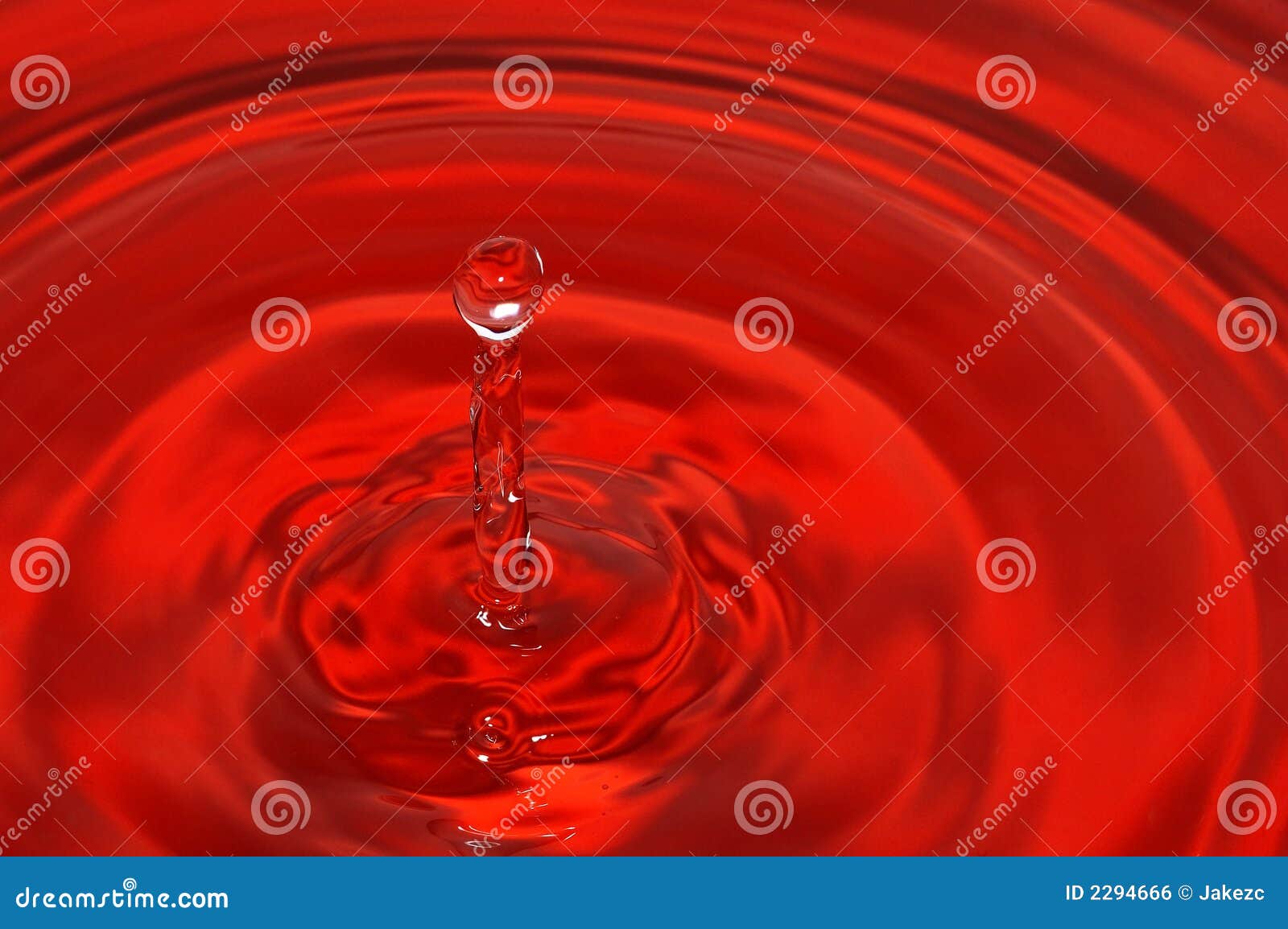 Red droplet stock photo. Image of bowl, globule, macro - 2294666