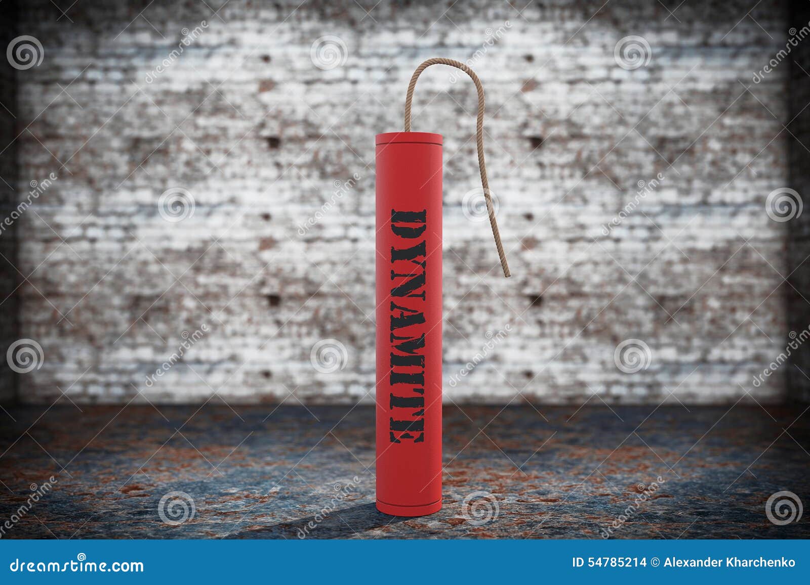 Red Dynamite With Dynamite Sign Stock Photography | CartoonDealer.com ...
