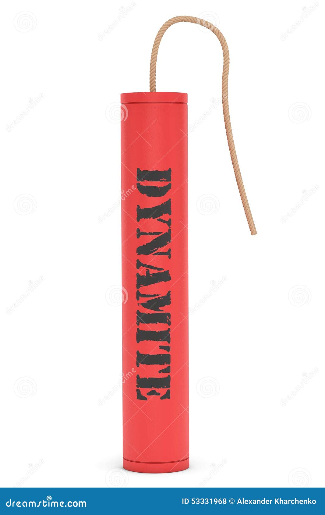 Red Dynamite With Dynamite Sign Stock Photography | CartoonDealer.com ...