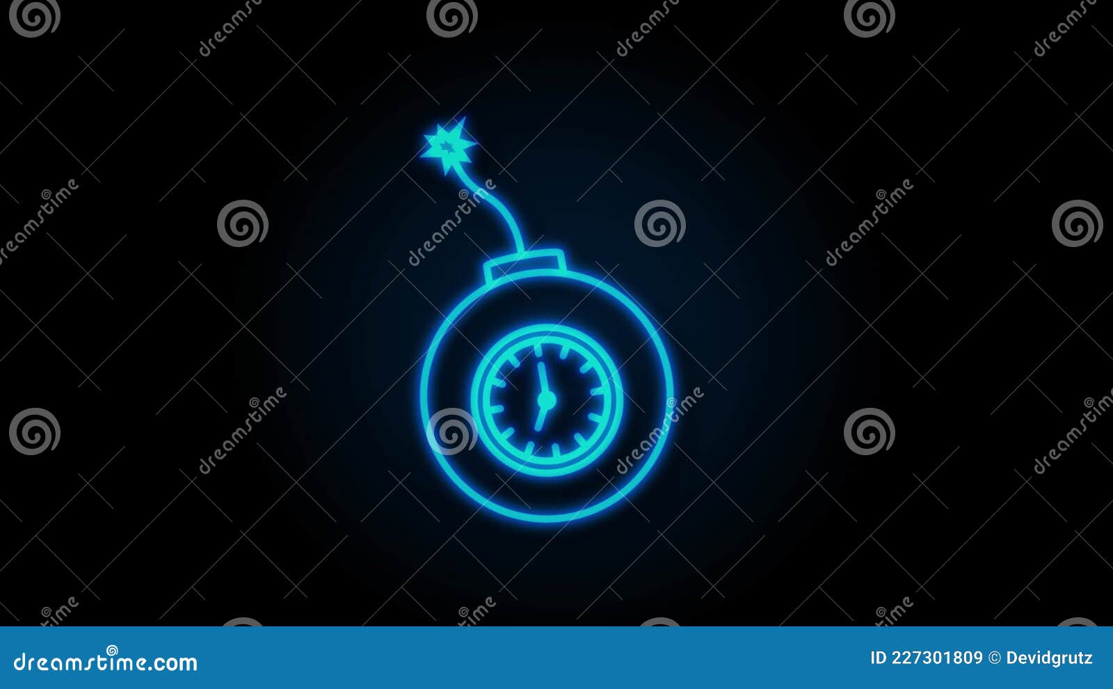 Red Dynamite Pack with Electric Time Bomb, TNT. Motion Graphics. Stock ...