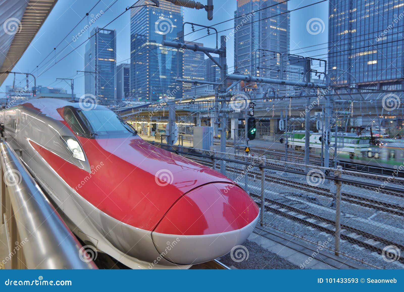 E6 Series Shinkansen High-speed Bullet Train Editorial Stock Photo ...