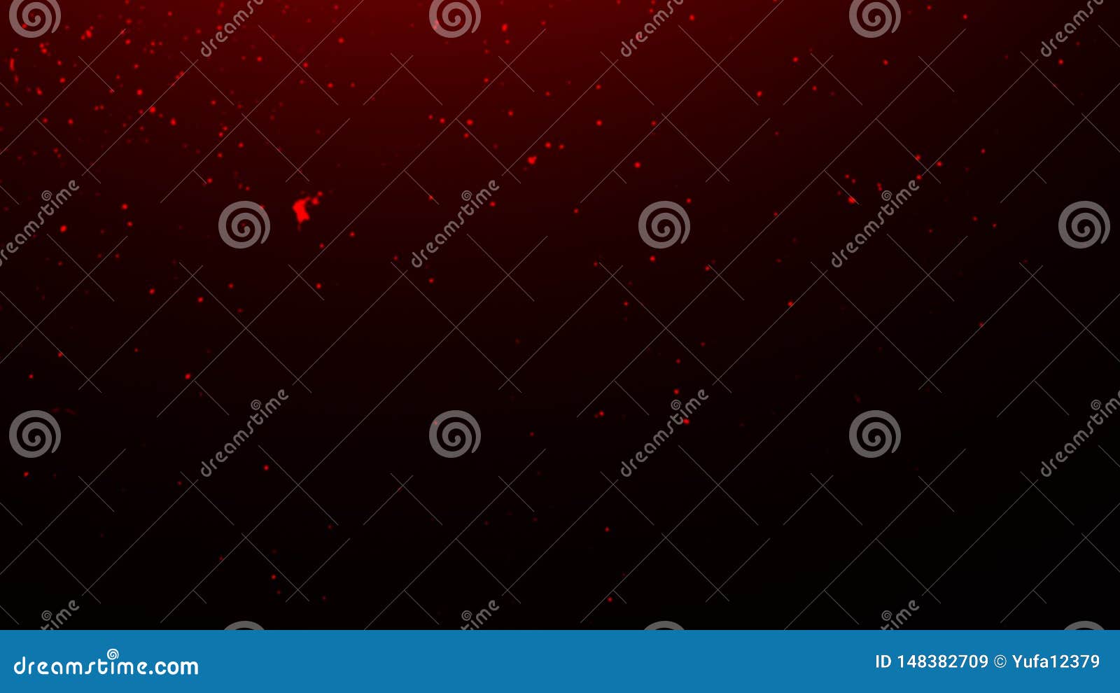 Red Effect Dust Debris Isolated on Background, Motion Powder Spray ...