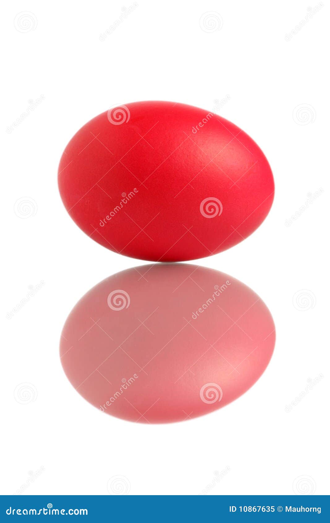 Red Egg stock image. Image of color, healthy, alone, shape - 10867635
