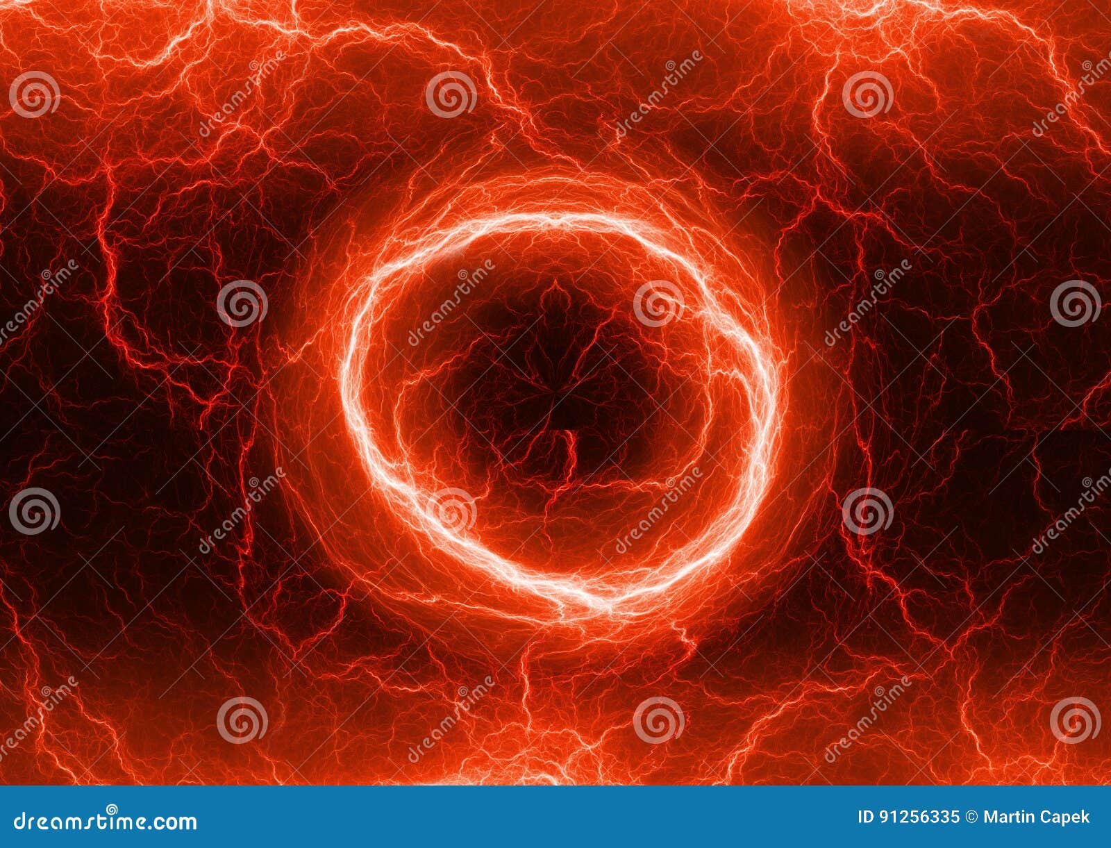 Red electric lighting stock illustration. Illustration of high - 91256335