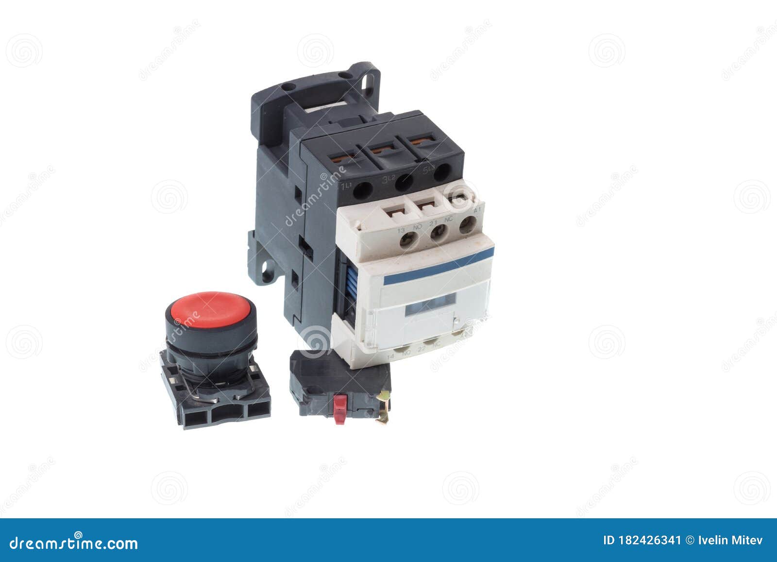 Three Of Electromagnetic Relays Stock Image | CartoonDealer.com #77005213