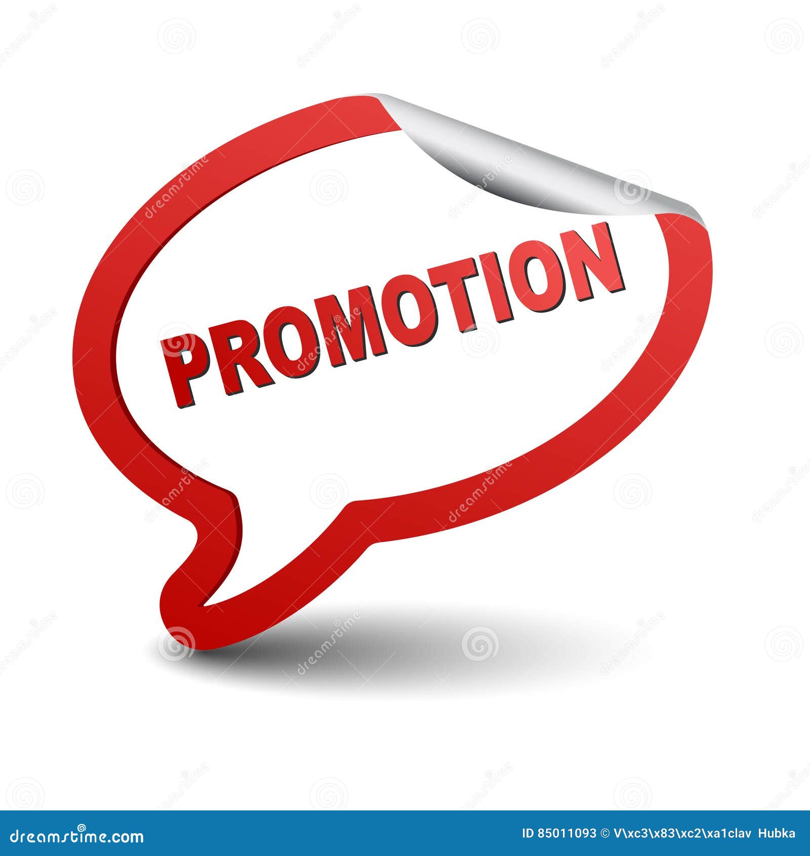 Red Element Bubble Promotion Stock Illustration - Illustration of ...