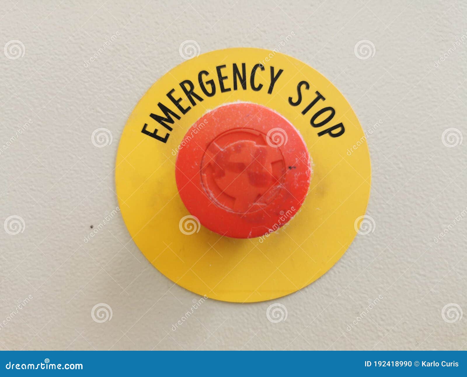 Red Emergency Stop Button in the Factory Stock Photo - Image of circle ... Red Emergency Stop Button in the Factory Stock Photo - Image of circle ...