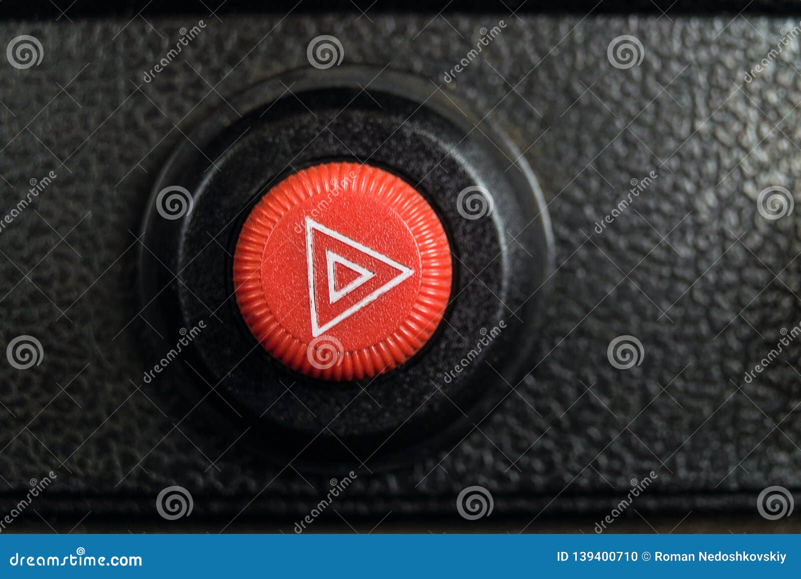 Red Emergency Warning Light Button Stock Photo - Image of push, button ...
