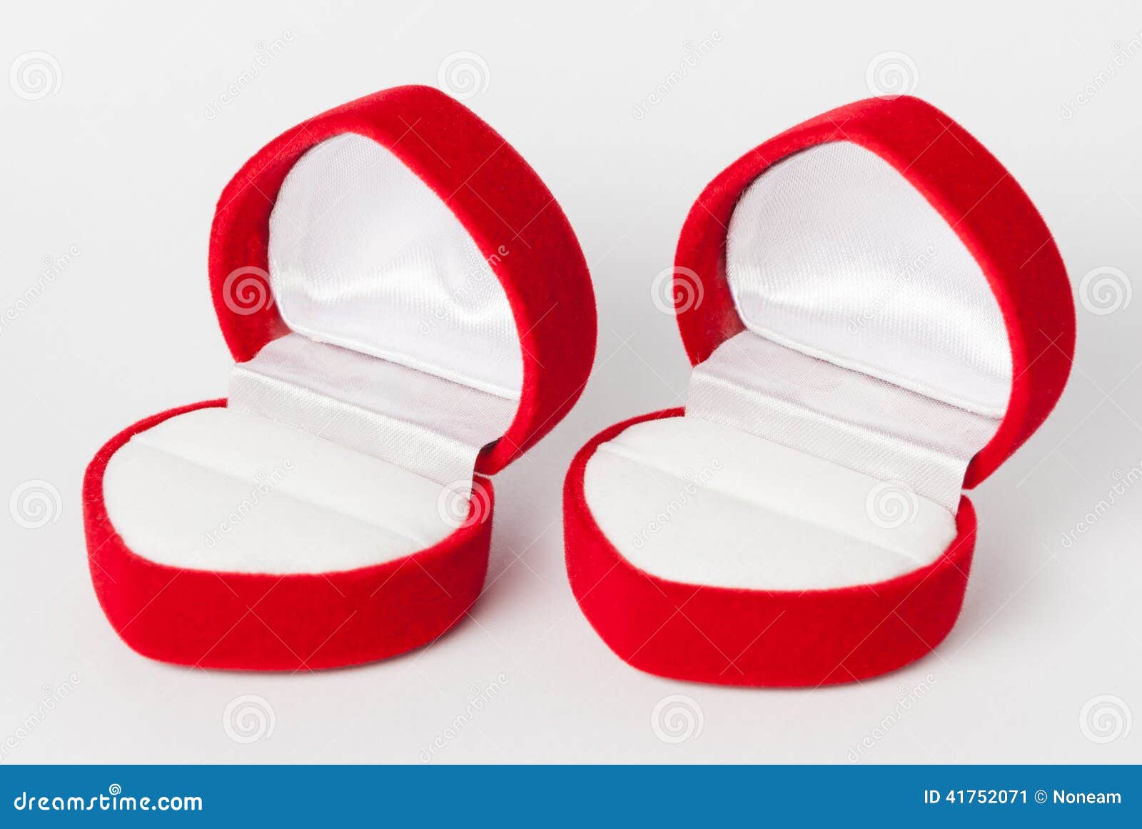 Red Empty Ring Case stock image. Image of elegant, beautiful - 41752071