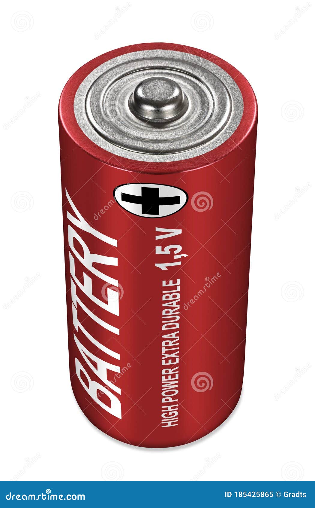 Red Energy Battery Voltaic Cell Stock Image - Image of cell, voltaic ...