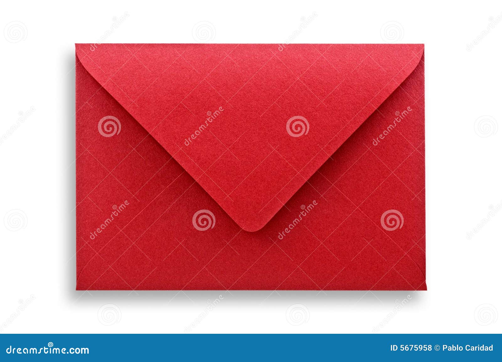 Red envelope isolated. stock photo. Image of mail, concept - 5675958