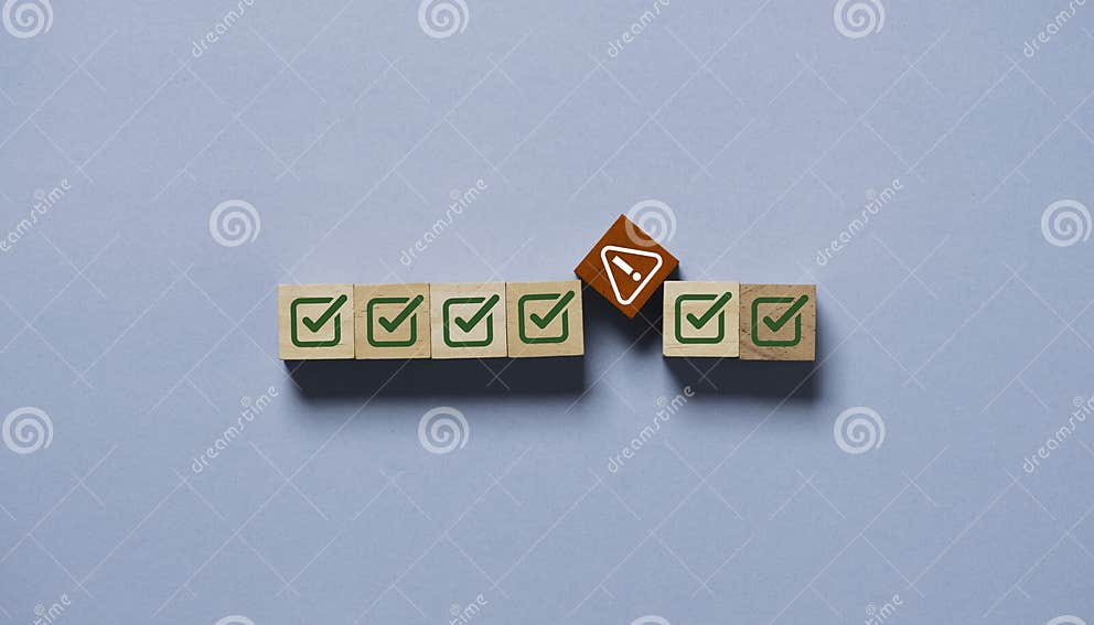 Red Exclamation Warning Caution Sign Replacement To Green Correct Sign ...