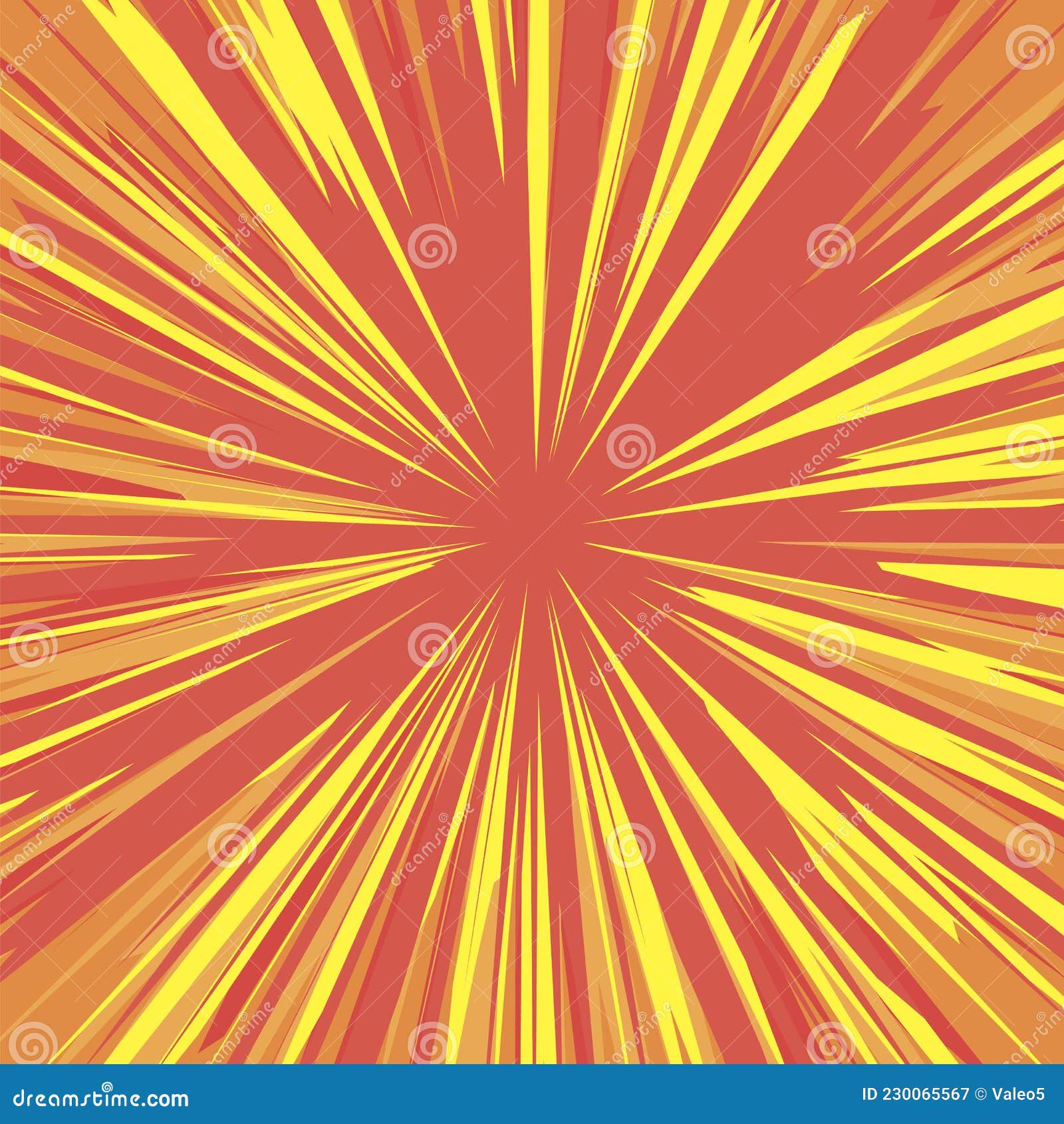 Red Explode Flash, Cartoon Explosion, Star Burst Stock Vector ...
