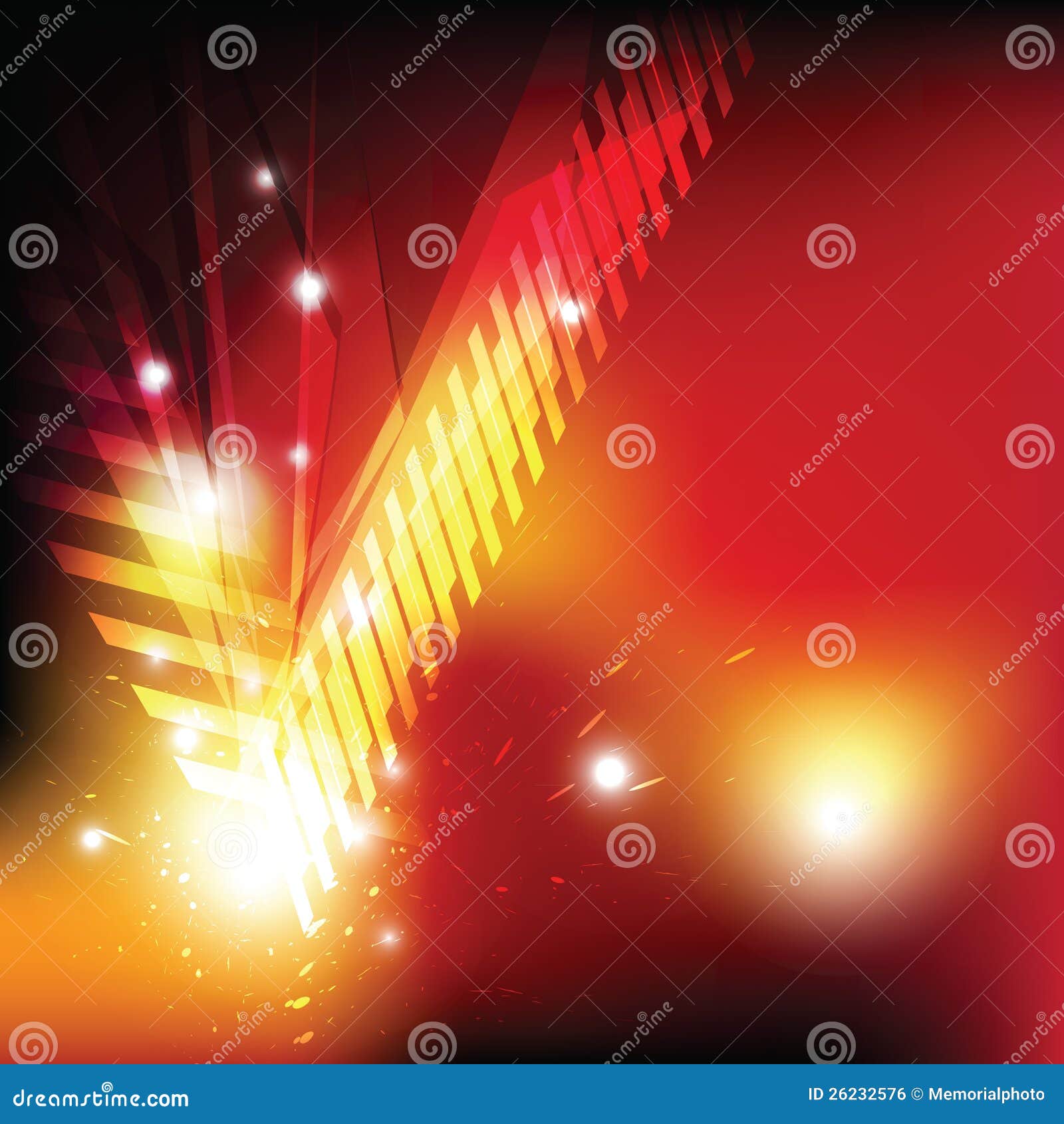 Red Explosion Abstract Design Stock Vector - Illustration of ...