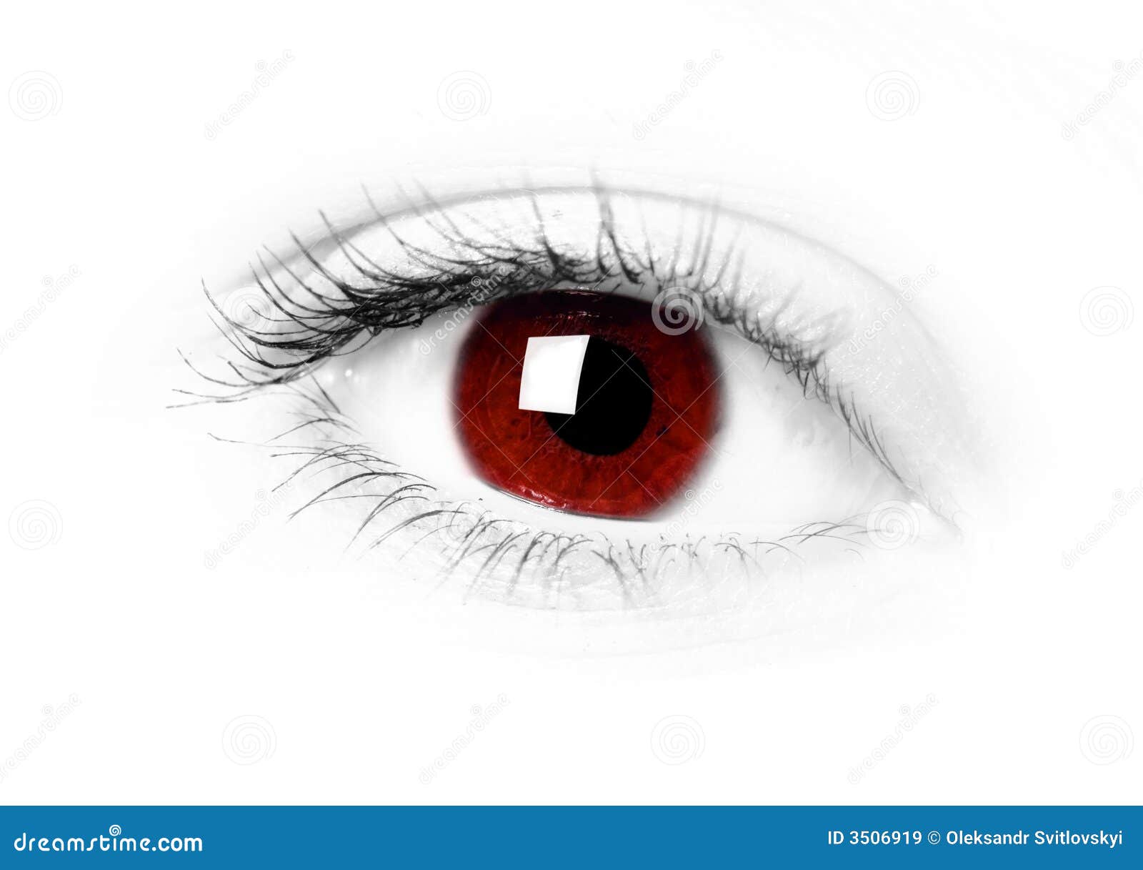 Red eye stock image. Image of green, envy, sight, longing - 3506919