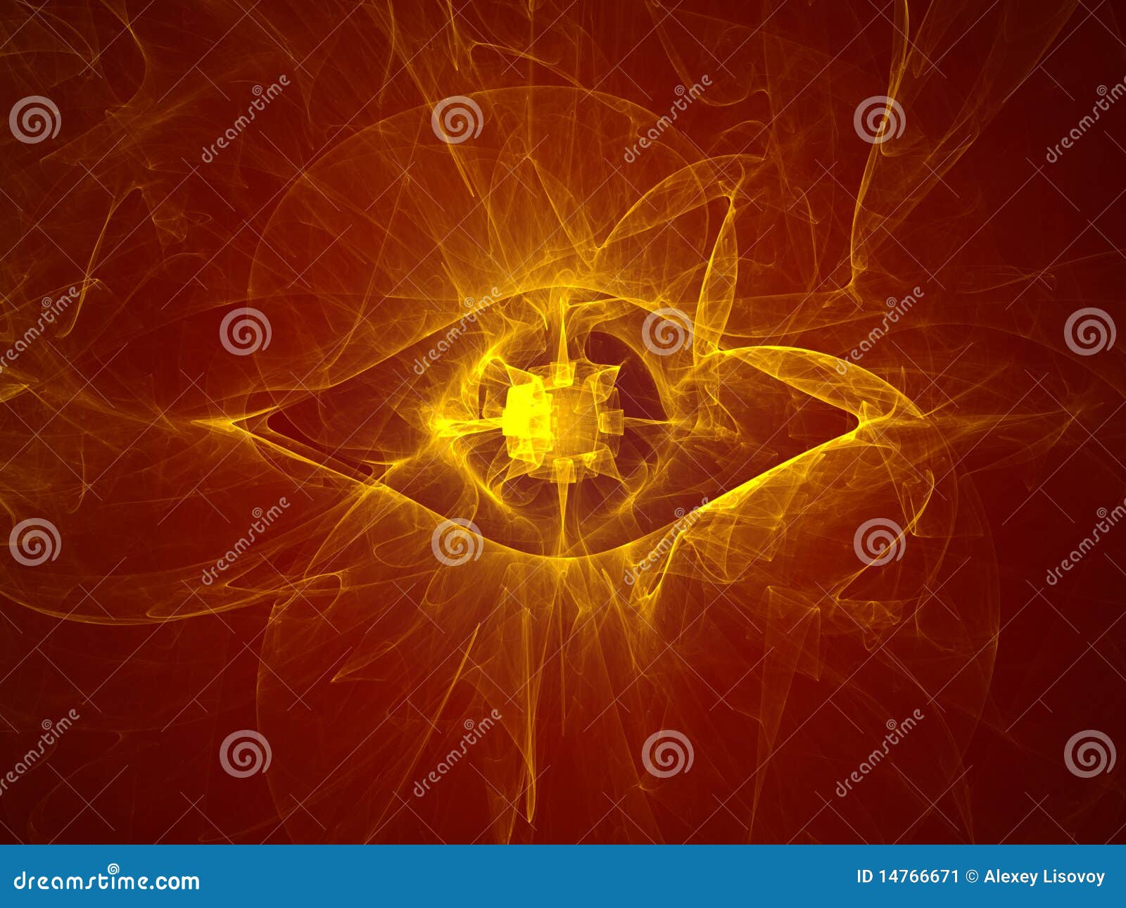 Red-eye Abstract Background Stock Illustration - Illustration of light ...