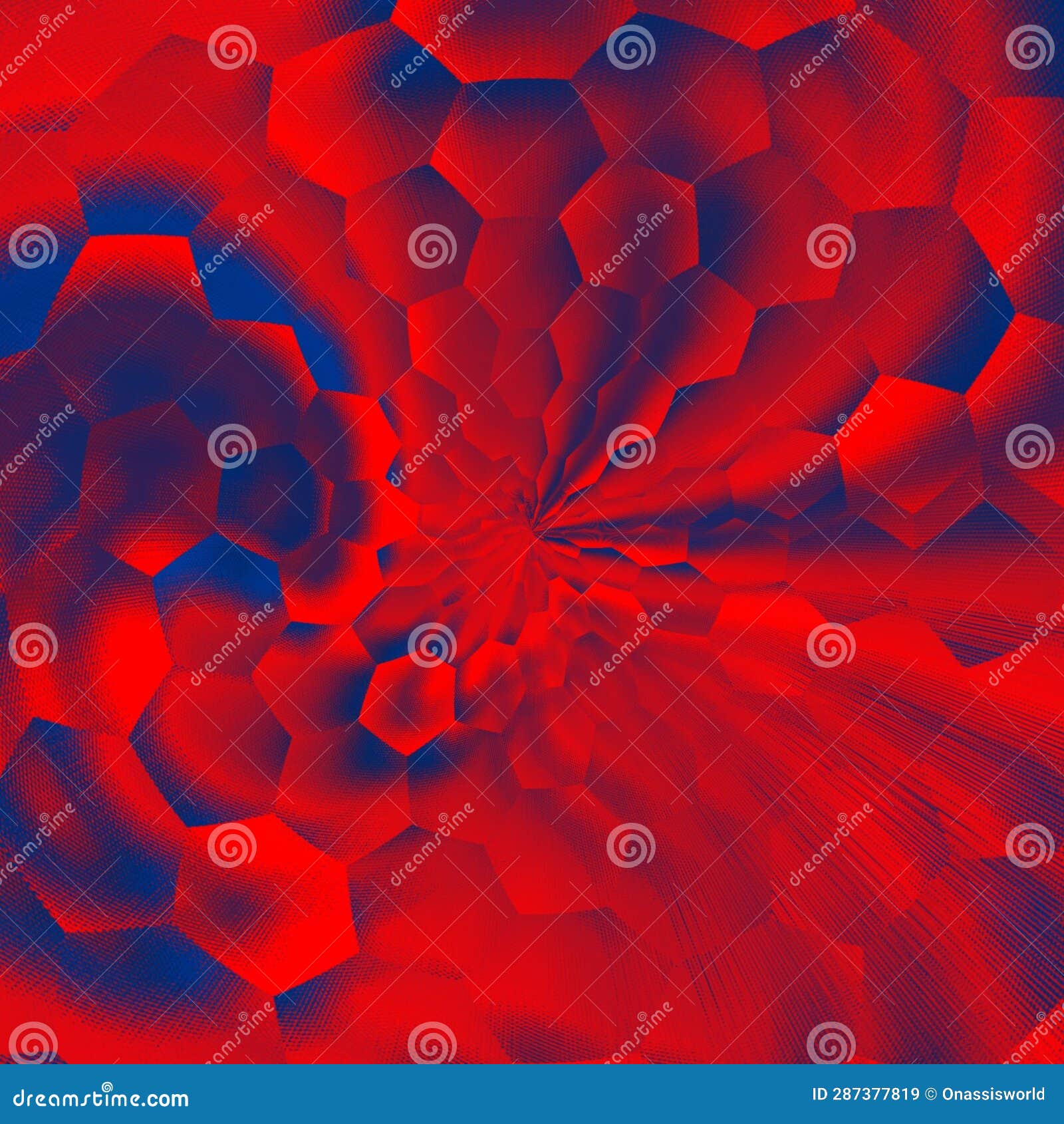 Red Eye Abstract Background Shapes and Blurs Stock Illustration ...