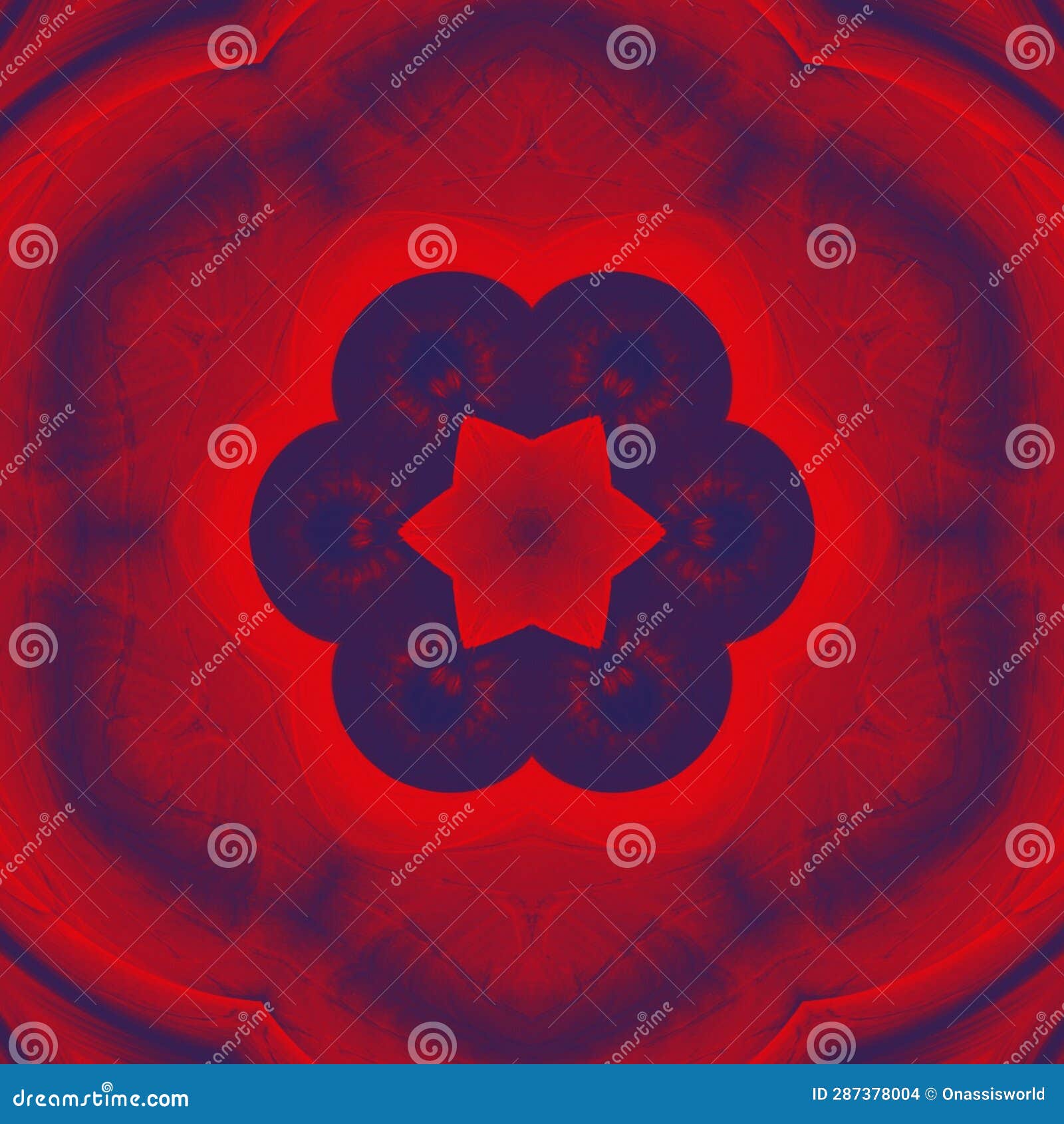Red Eye Abstract Background Shapes and Blurs Stock Illustration ...
