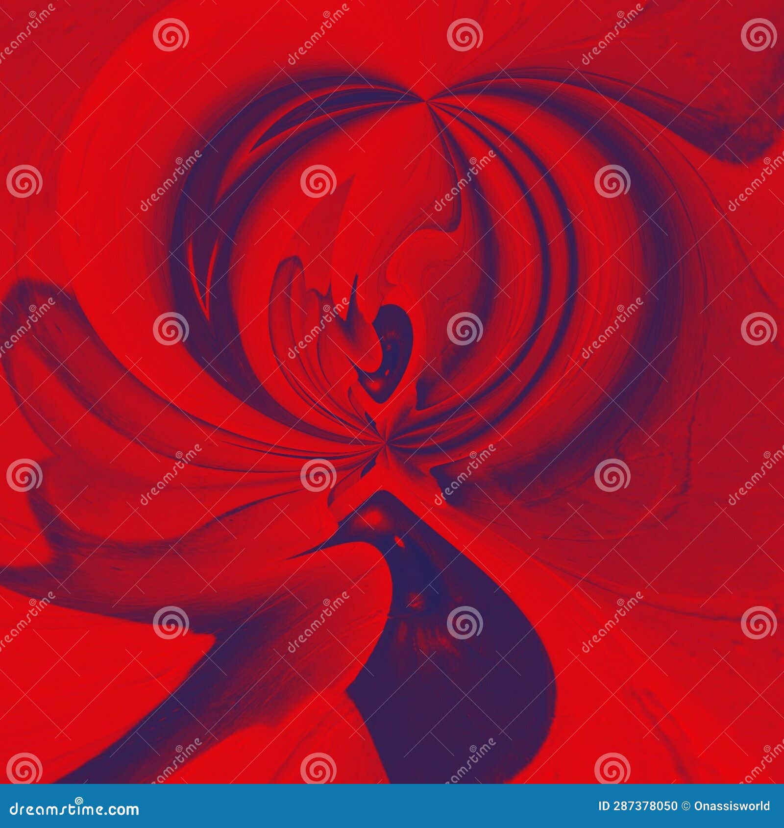Red Eye Abstract Background Shapes and Blurs Stock Illustration ...