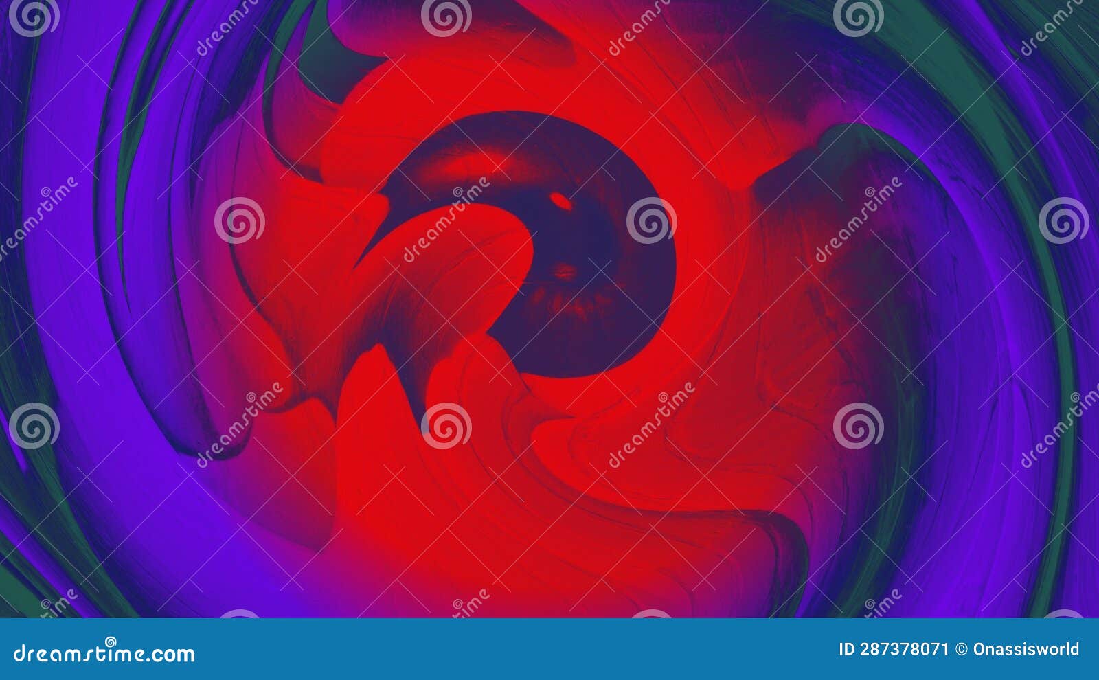 Red Eye Abstract Background Shapes and Blurs Stock Illustration ...
