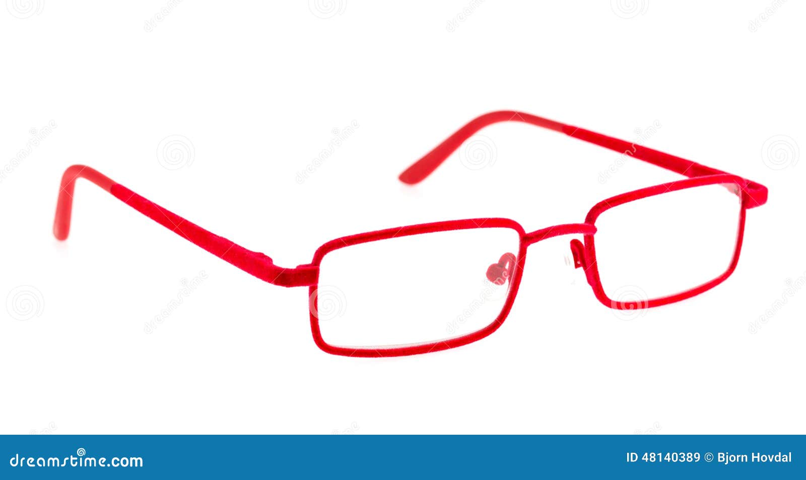 Red eye glasses stock image. Image of sight, front, vision - 48140389