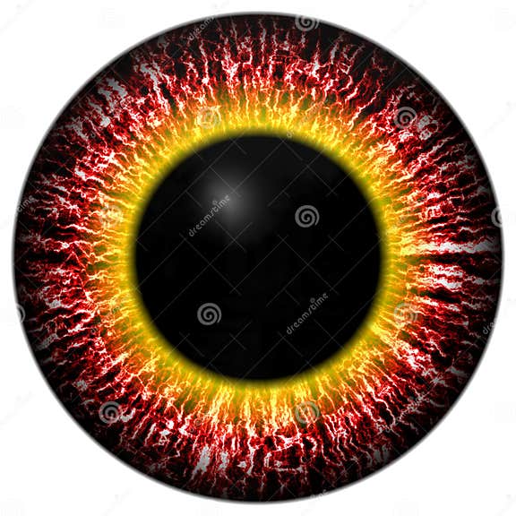 Red eye iris stock illustration. Illustration of face - 78871823