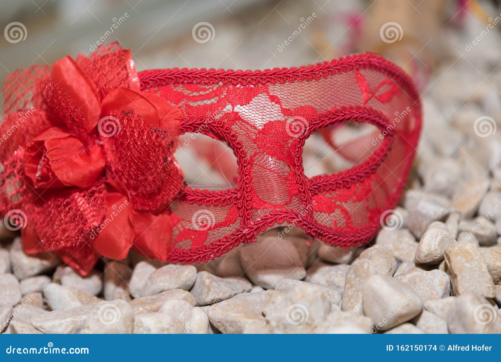 Red eye mask for carnival stock photo. Image of mardi - 162150174