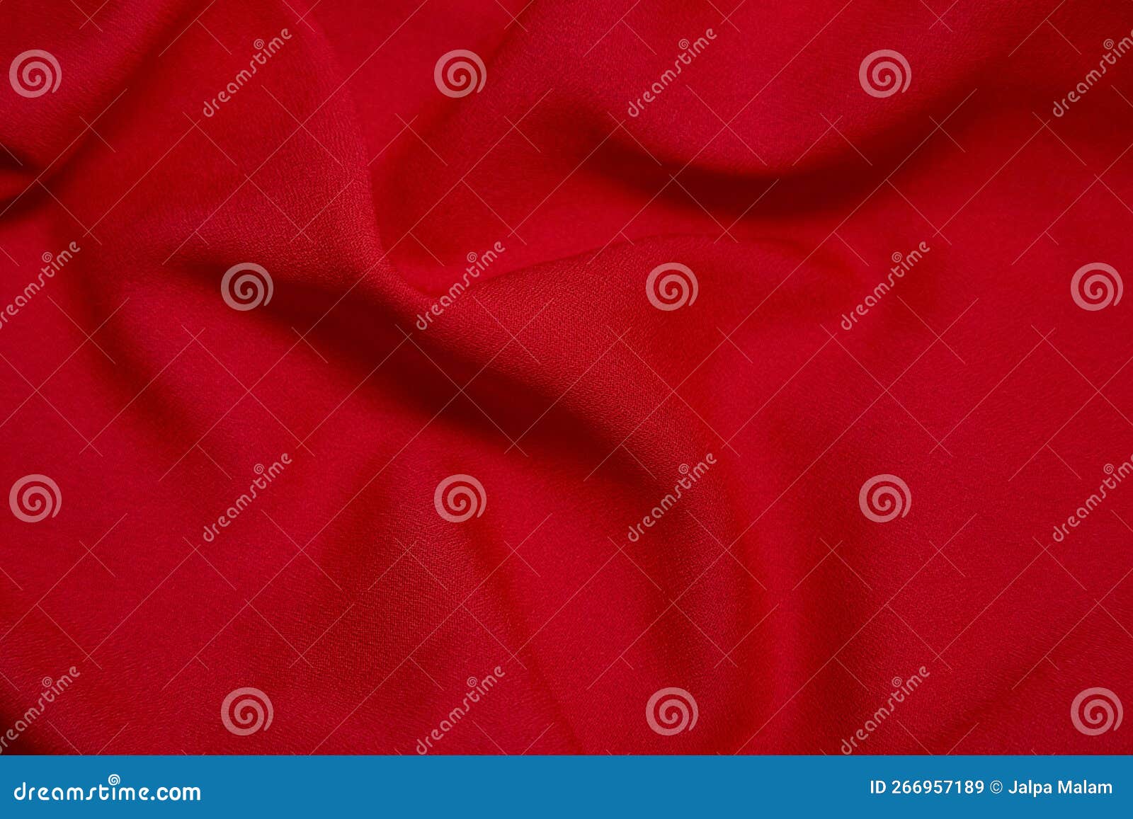 Red Fabric Background. Red Cloth Waves Background Texture. Red Fabric ...