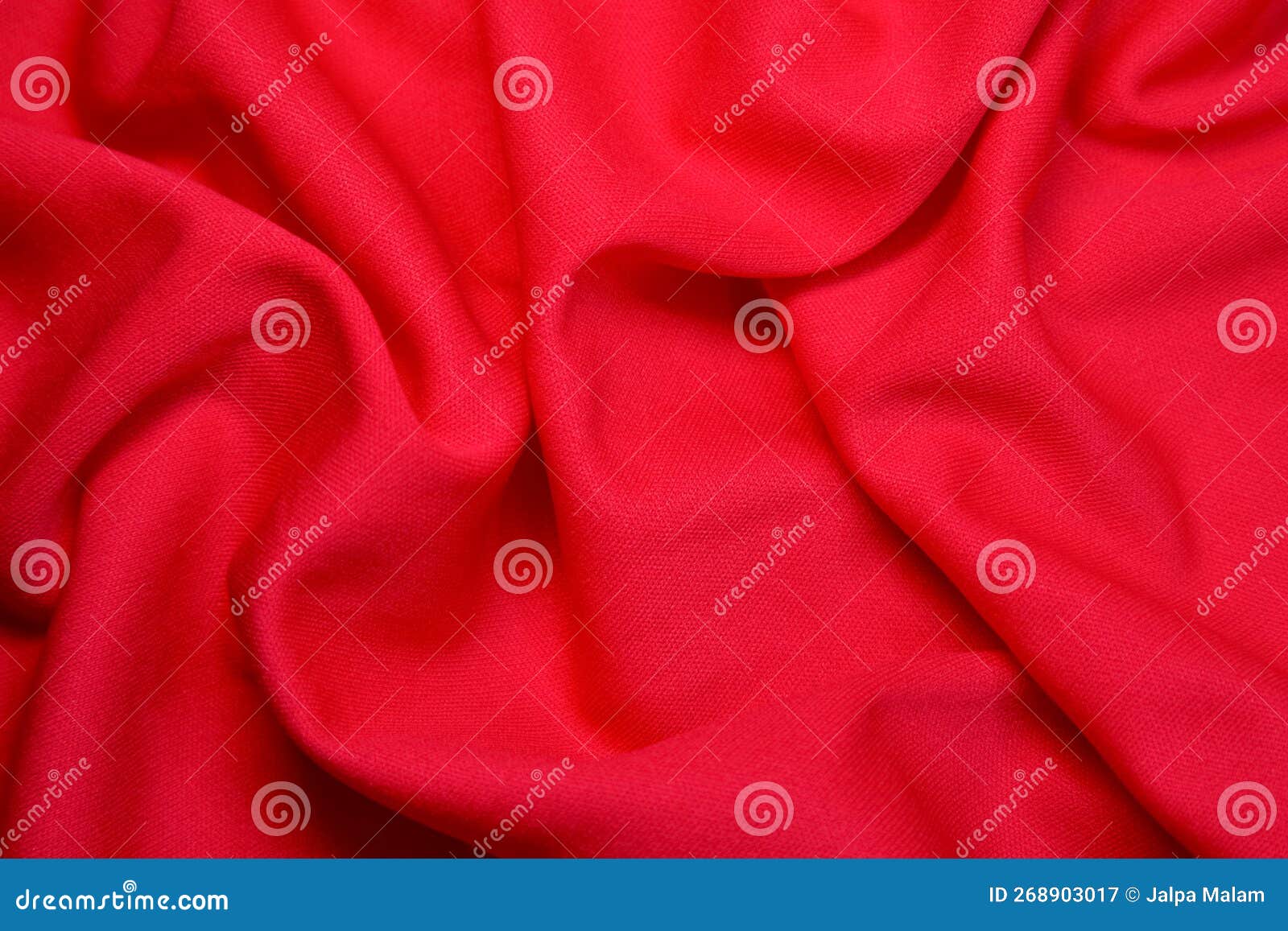 Red Fabric Background. Red Cloth Waves Background Texture Stock Image ...