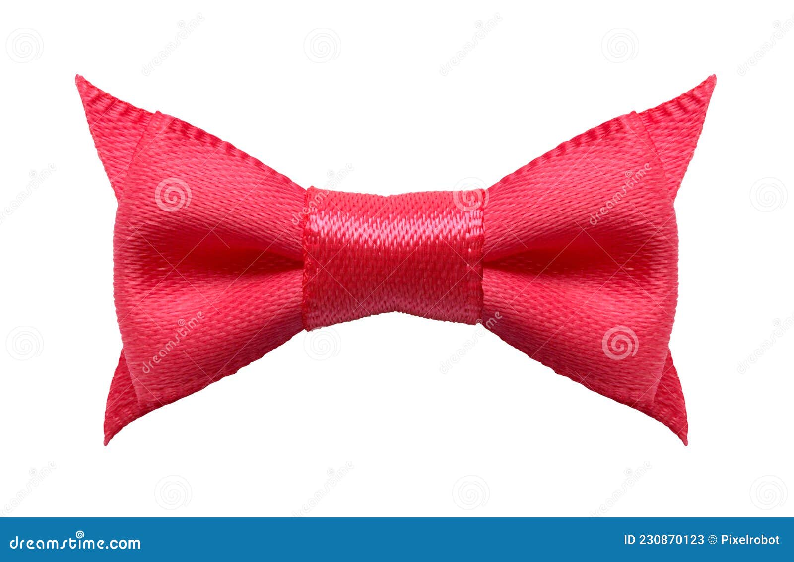Red Fabric Bow stock image. Image of necktie, wear, white - 230870123