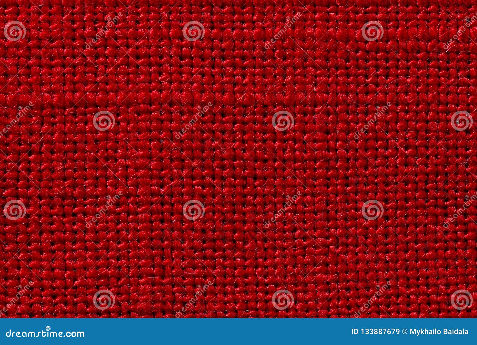 Red Fabric of Cloth Texture Background. Detail of Textile Material ...
