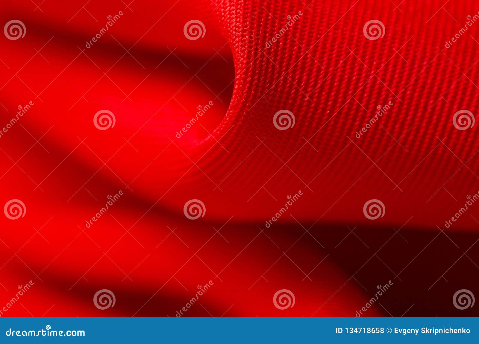 Red Fabric Material Texture Stock Photo - Image of bright, love: 134718658
