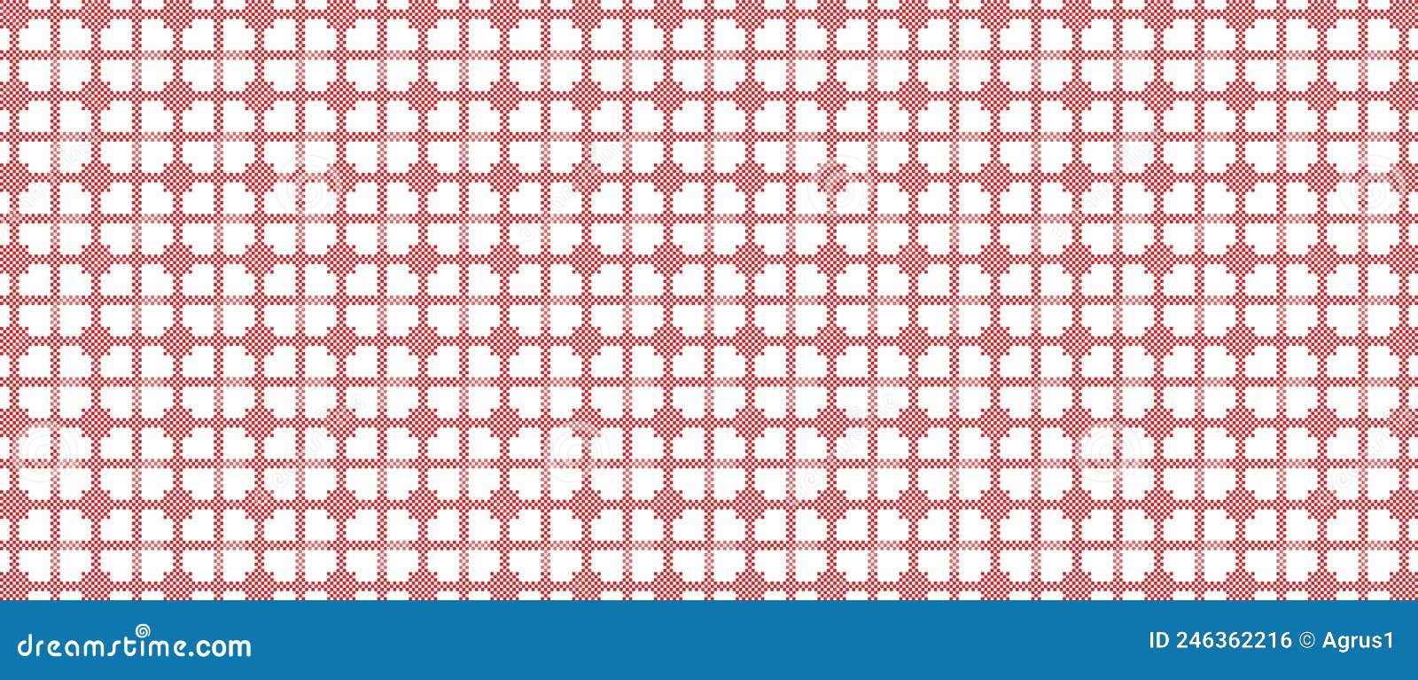 Red Fabric Pattern Texture - Vector Textile Background for Your Design ...