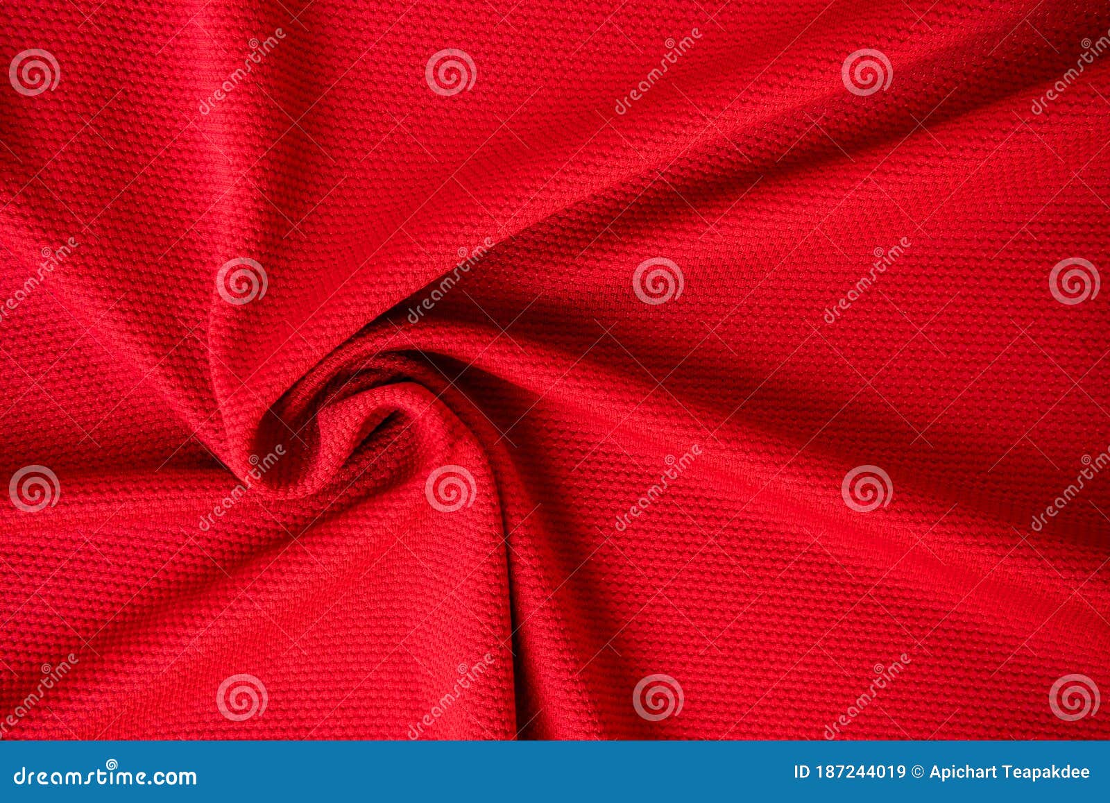 Red Fabric Polyester Texture Stock Image - Image of jersey, polyester ...