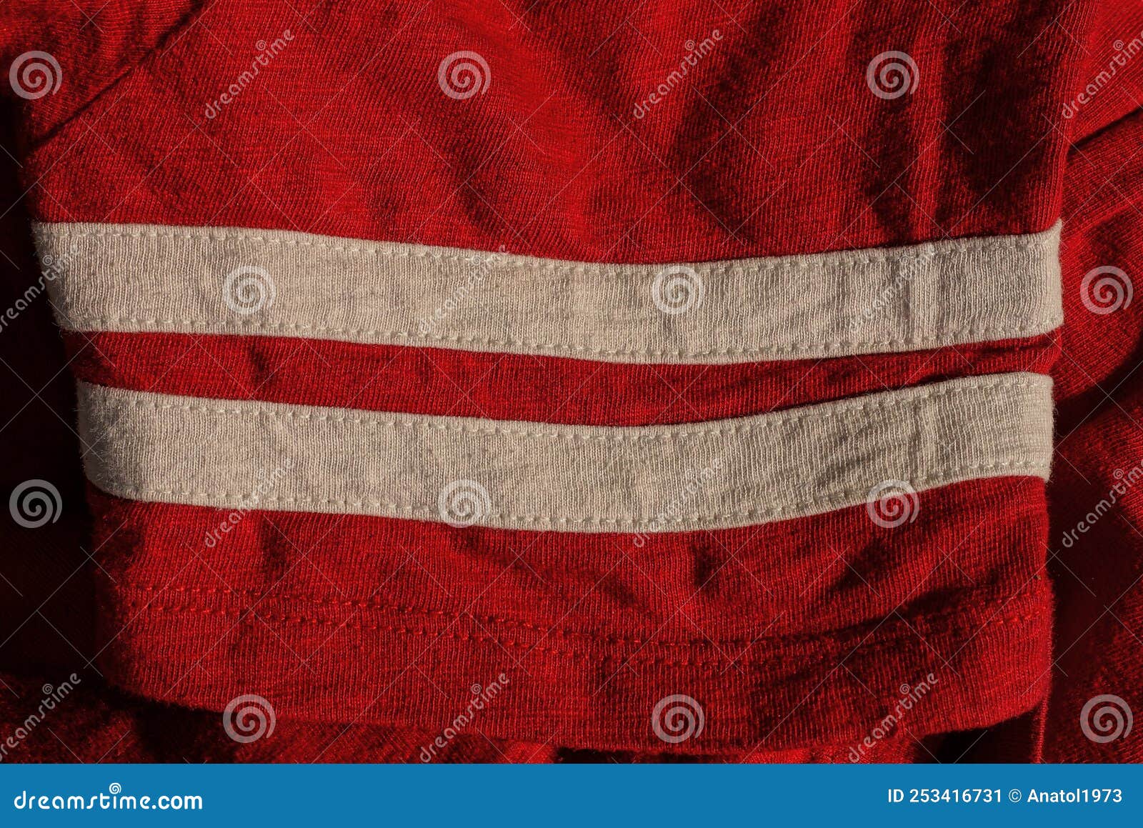 Red Fabric Texture from Crumpled Clothes Stock Image - Image of fashion ...