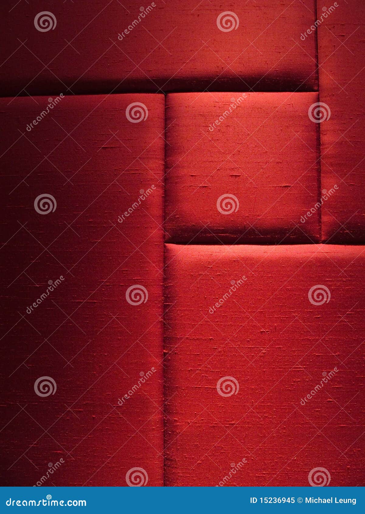 Red Fabric Wall Panel stock image. Image of square, elegant - 15236945