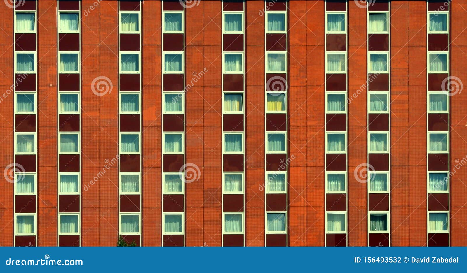 Red fabric windows stock photo. Image of urban, sandy - 156493532