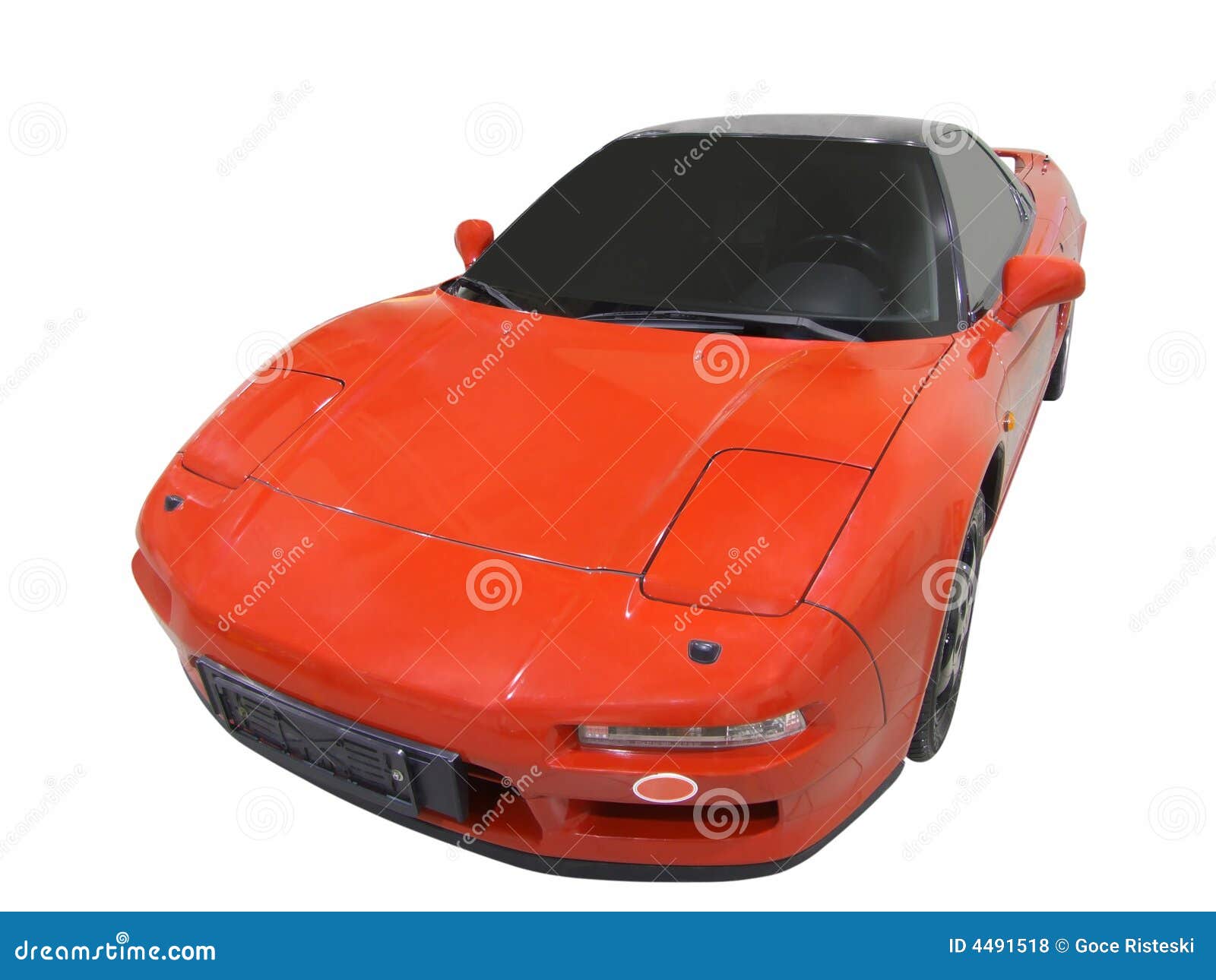 Red fast car stock photo. Image of automobile, race, silver - 4491518