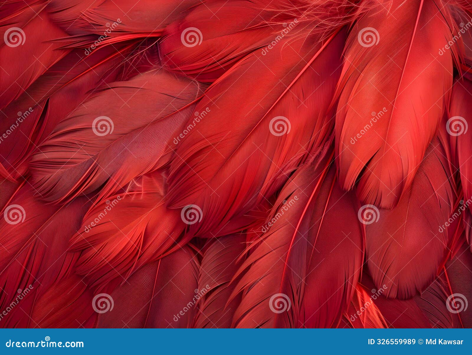 Red Feather Texture Background Wallpaper Stock Illustration ...