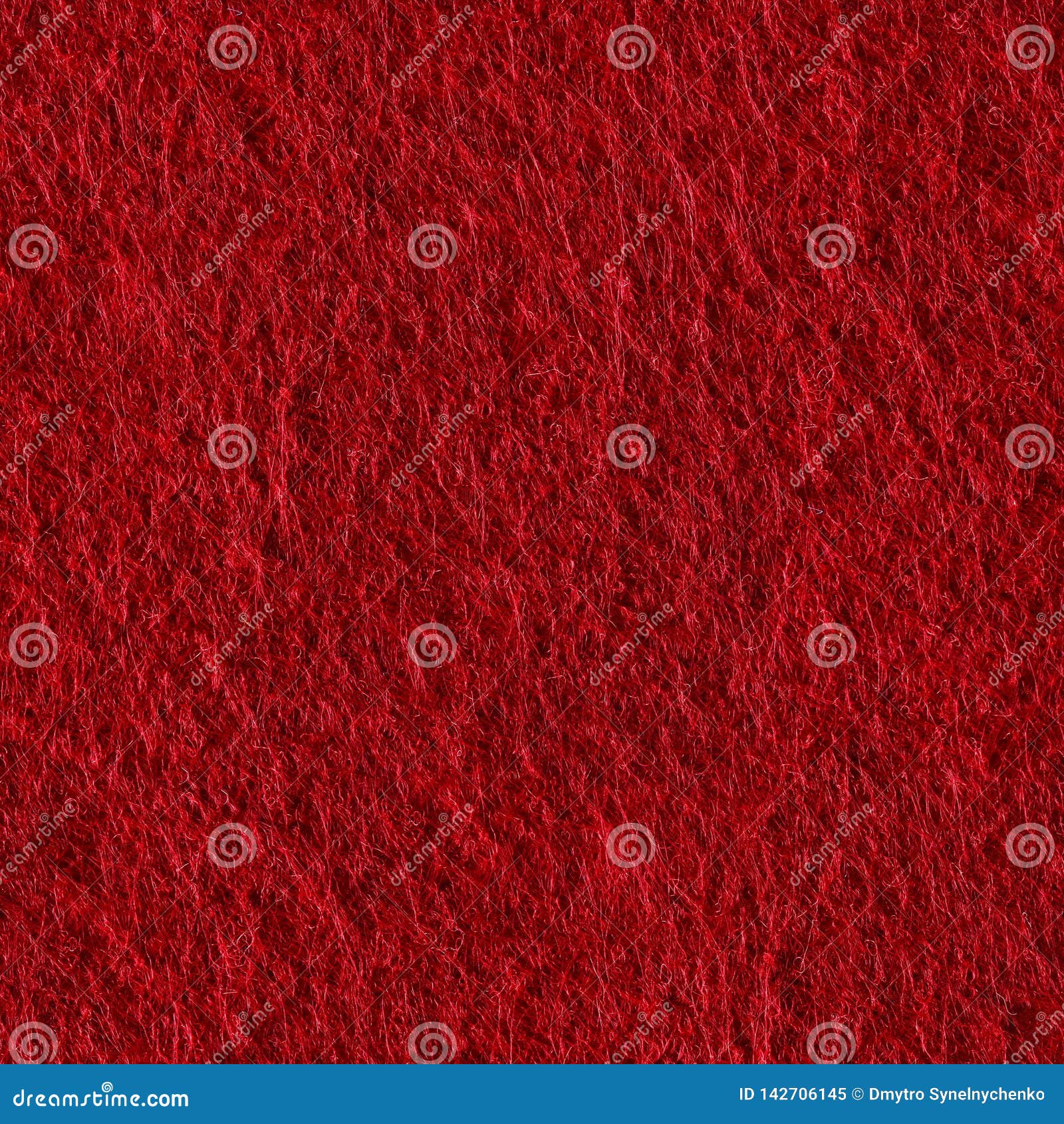 Red Felt on Macro. Seamless Square Texture. Tile Ready. Stock Image ...